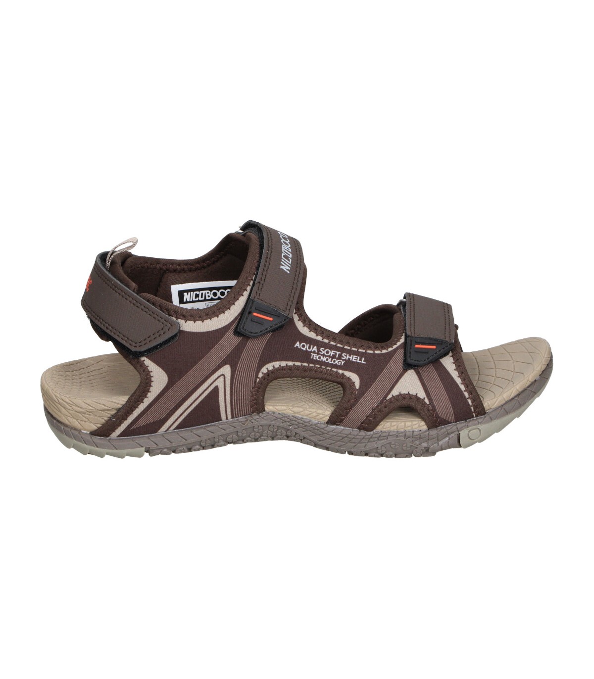 NICOBOCO marron suyi 23 sandalias para hombre