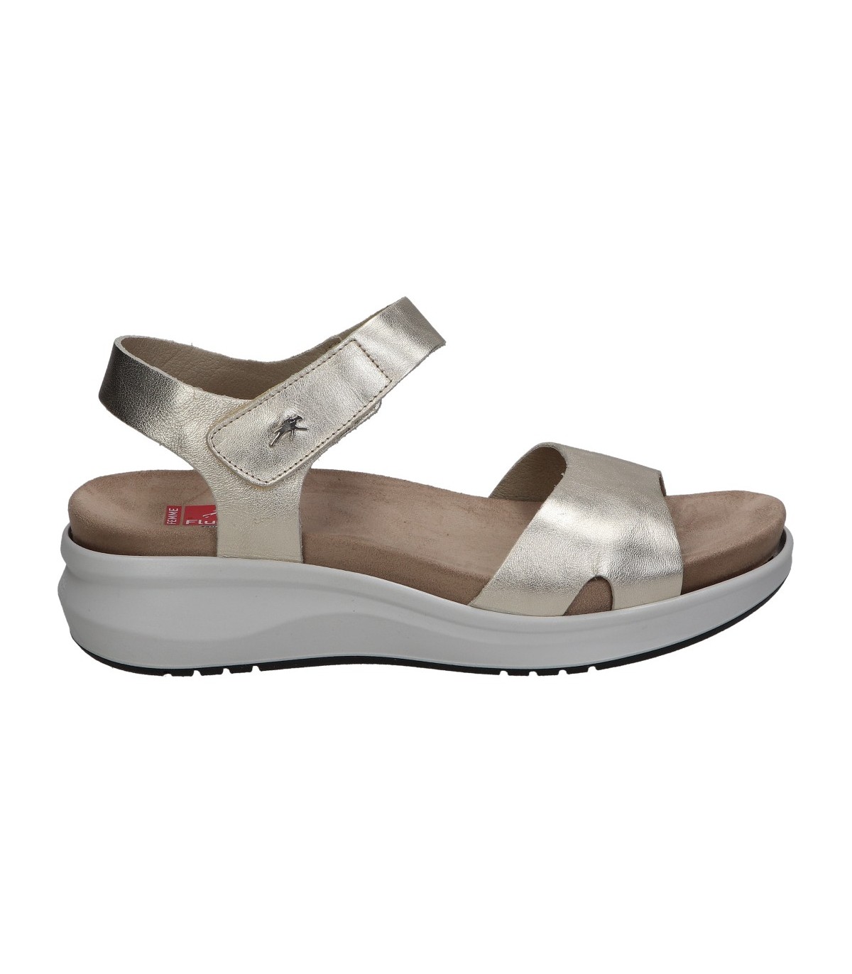 Sandalias para mujer FLUCHOS f1475 plata