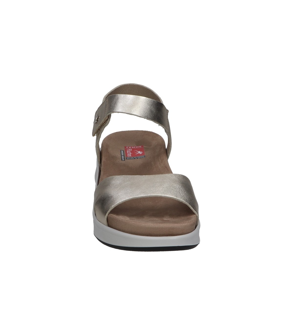 Sandalias para mujer FLUCHOS f1475 plata